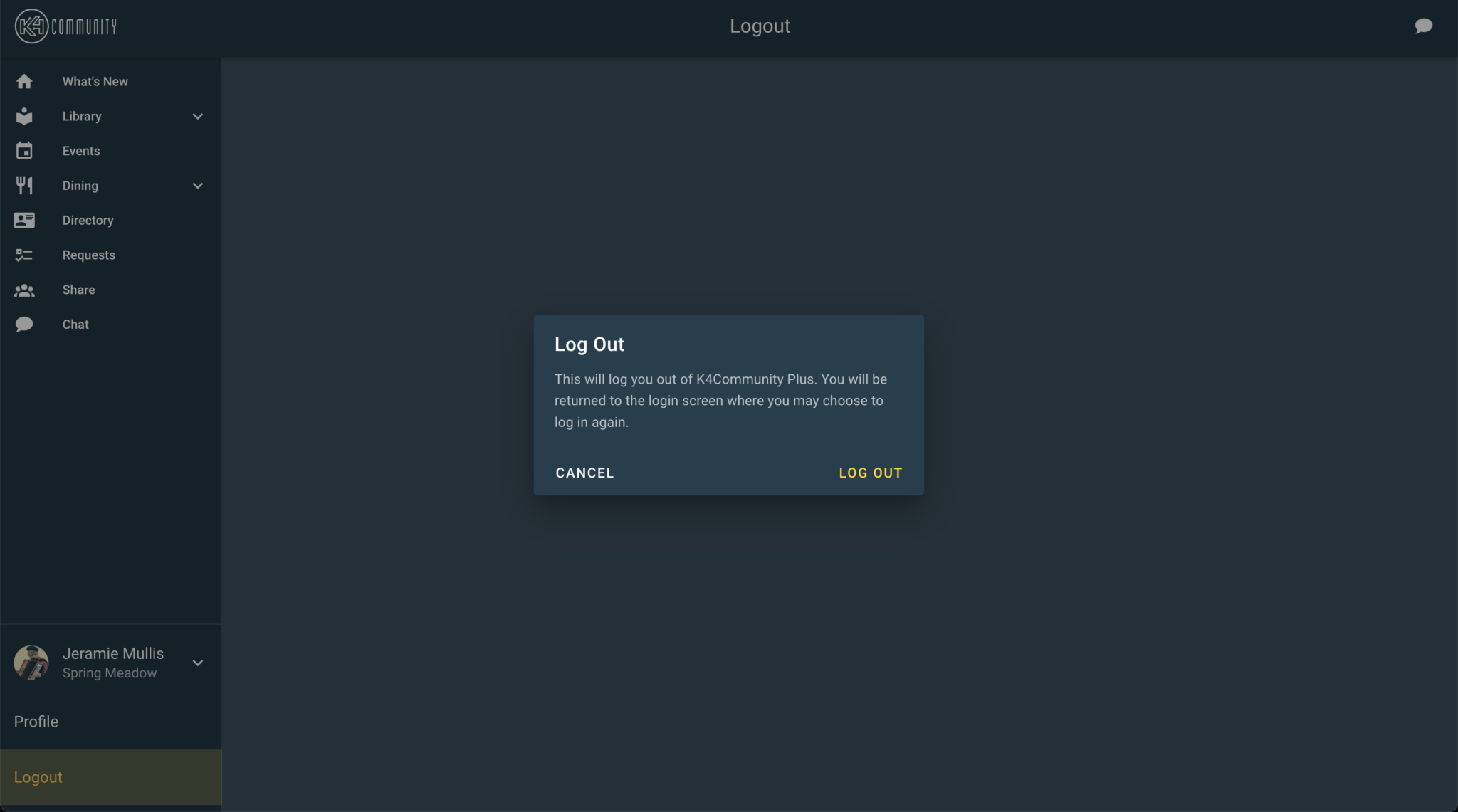 How to Login/Logout of K4Community Plus: Resident Guide – K4Connect ...
